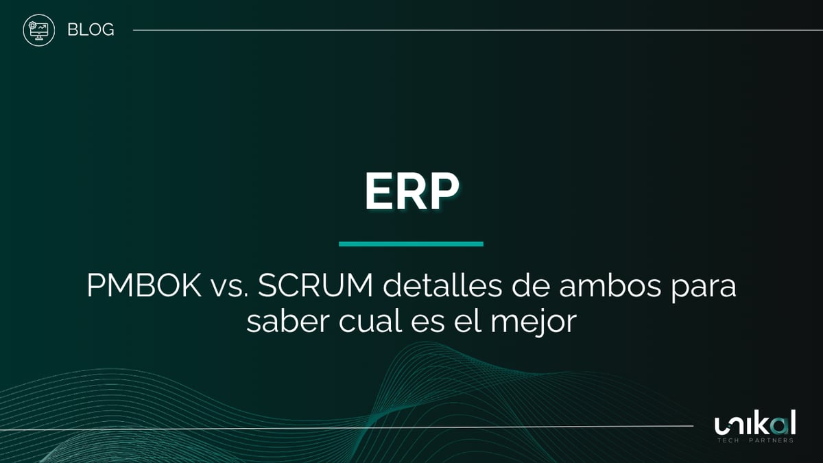 PMBOK vs. SCRUM detalles de ambos para saber cual es el mejor