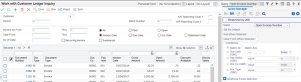 UX One and E1 pages in JD Edwards