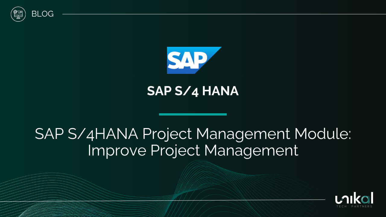 Módulo SAP S/4HANA Project Management