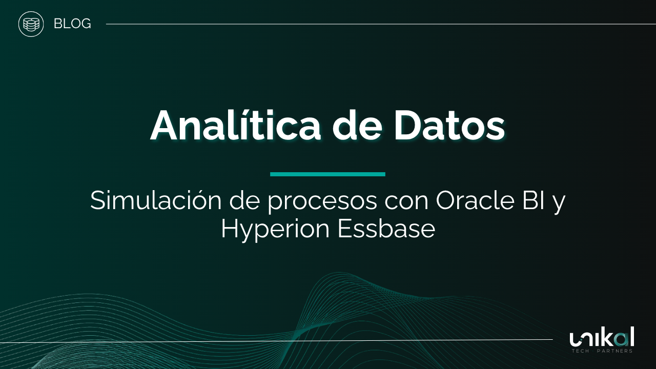 Simulación de procesos con Oracle BI y Hyperion Essbase