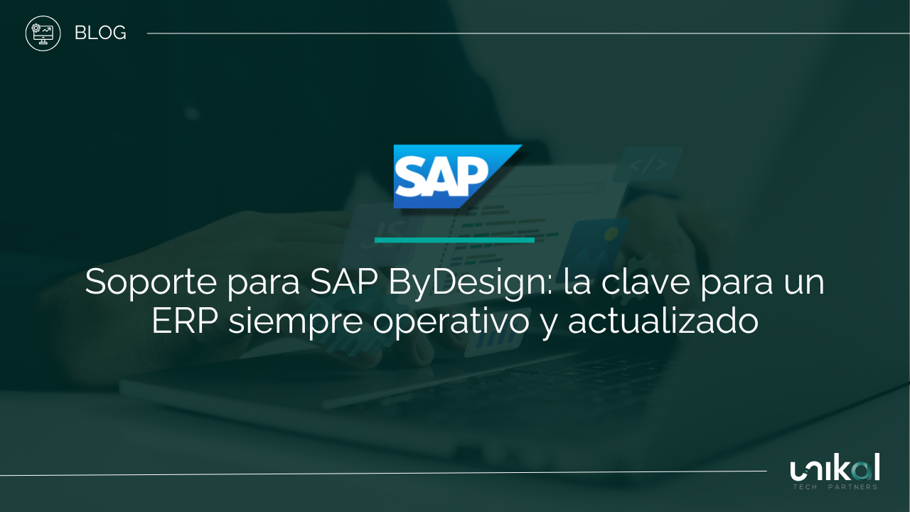 Soporte para un ERP SAP BYD siempre operativo